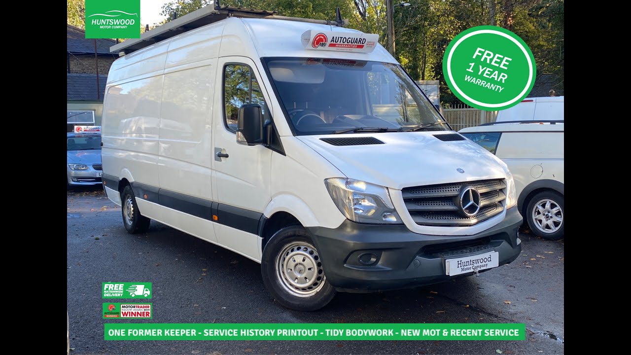 2014 MERCEDES SPRINTER 2.1 CDI 313 WHITE LONG WHEEL BASE VAN FOR SALE ...