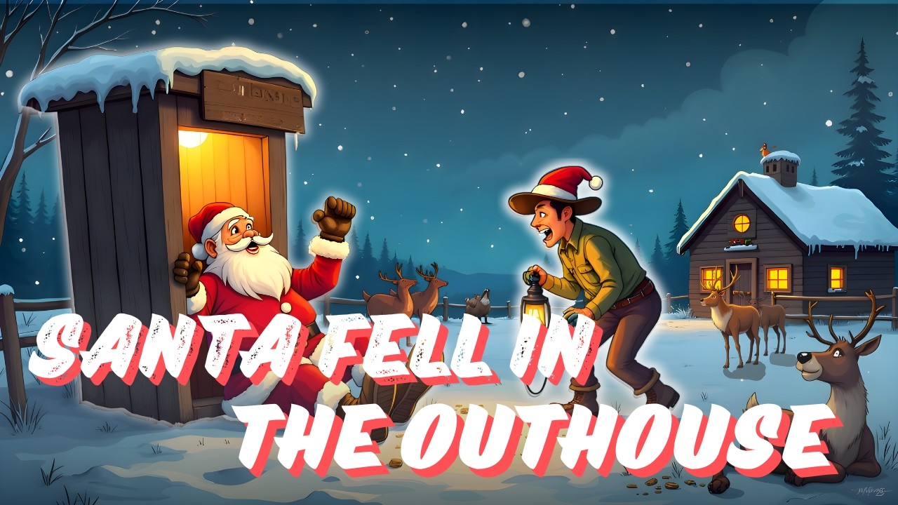 Santa Fell in the Outhouse | Hilarious Country Christmas Song - YouTube