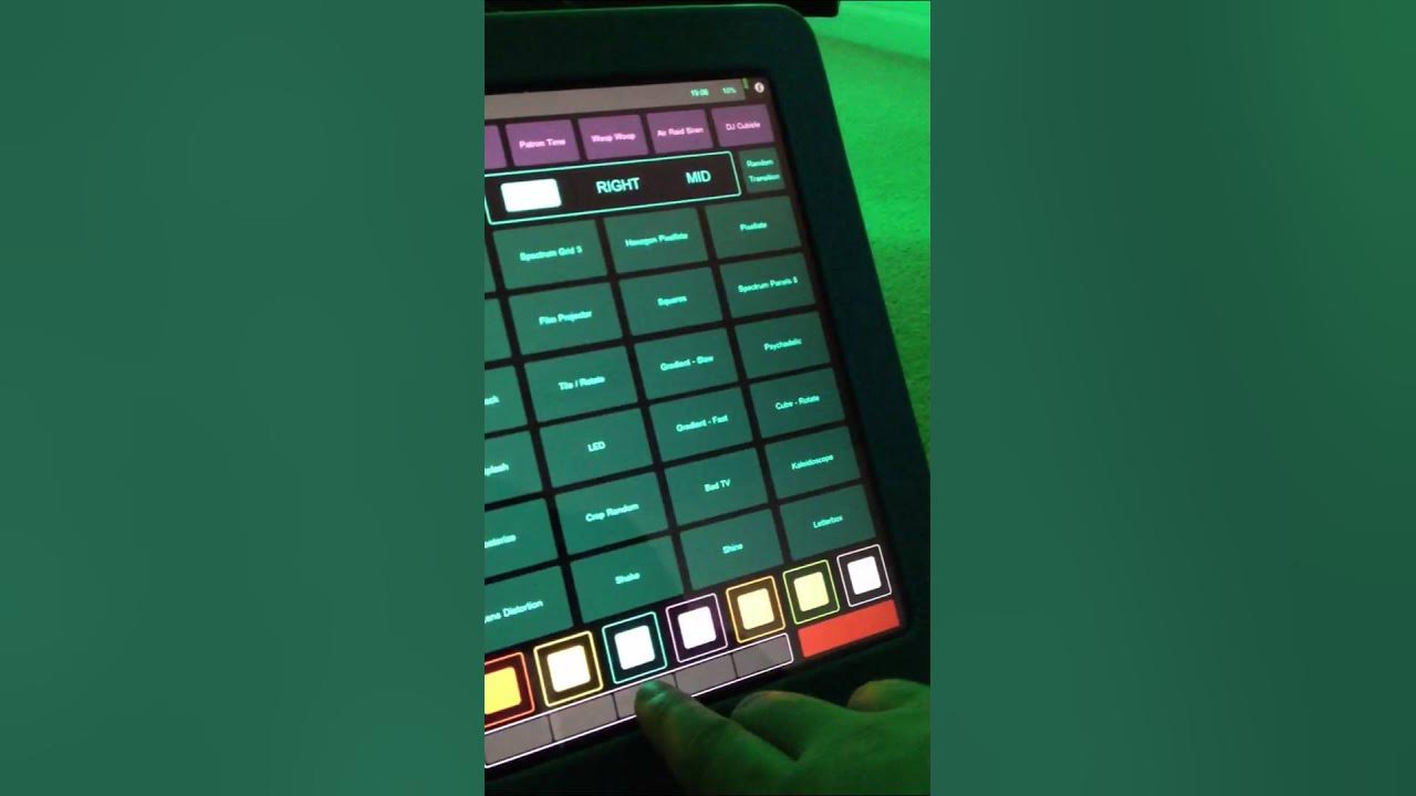 iPad + Arduino DMX Project - YouTube