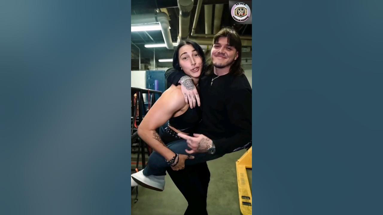 rhea ripley lift carry| dominik mysterio and rhea ripley| dom and rhea ripley - YouTube