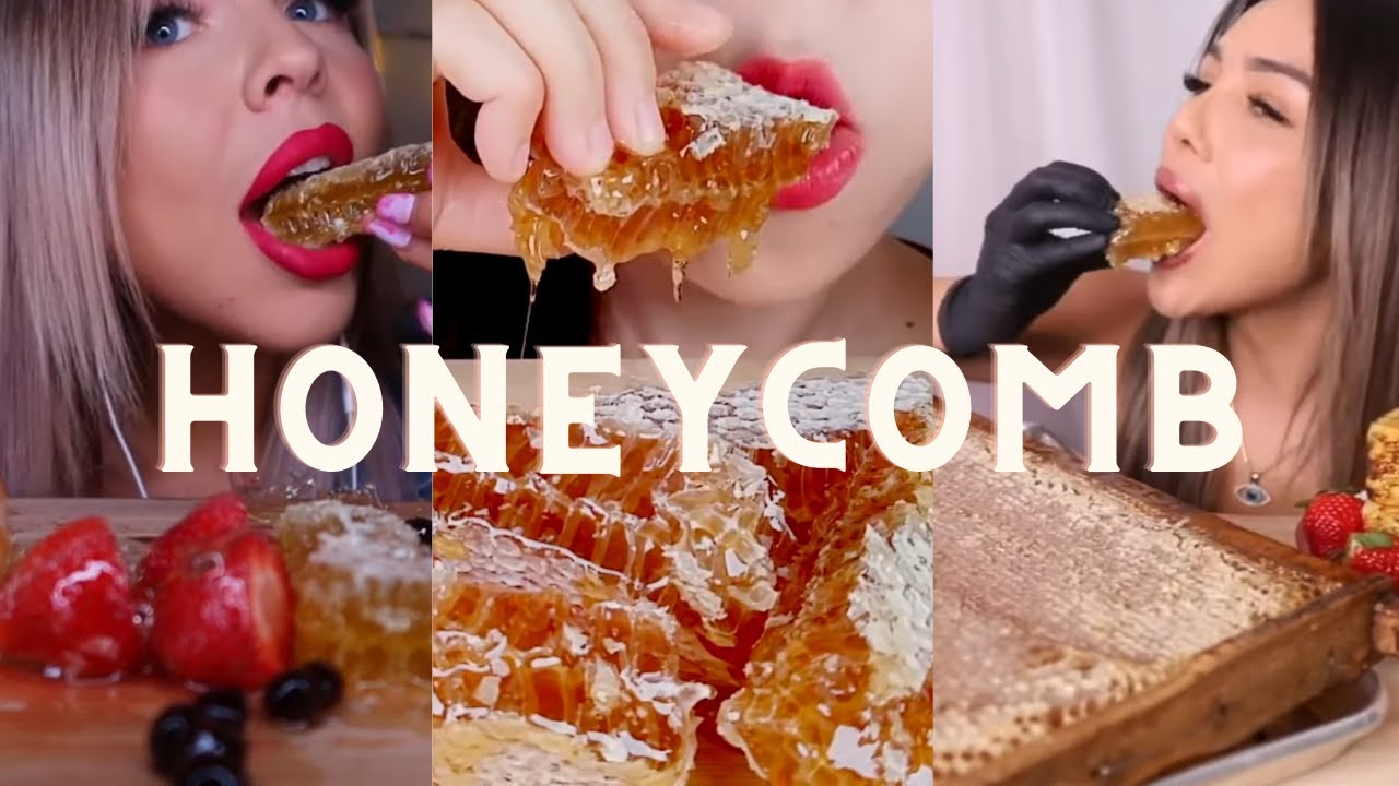TOP HONEYCOMB MUKBANG/ASMR COMPILATION 2021 | S EATS 2021 - YouTube