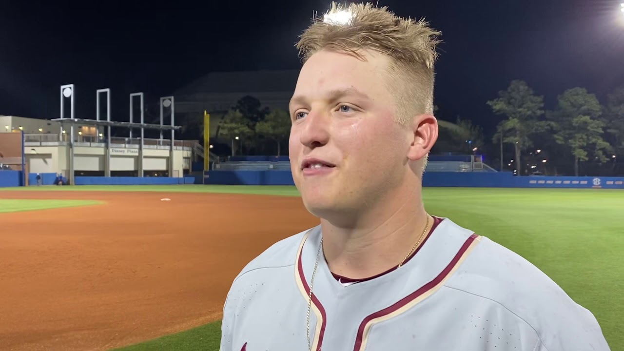 Parker Messick postgame interview (3/10 vs. UF) - YouTube