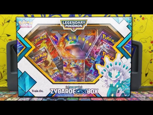 Pokemon Shiny Zygarde Gx Box