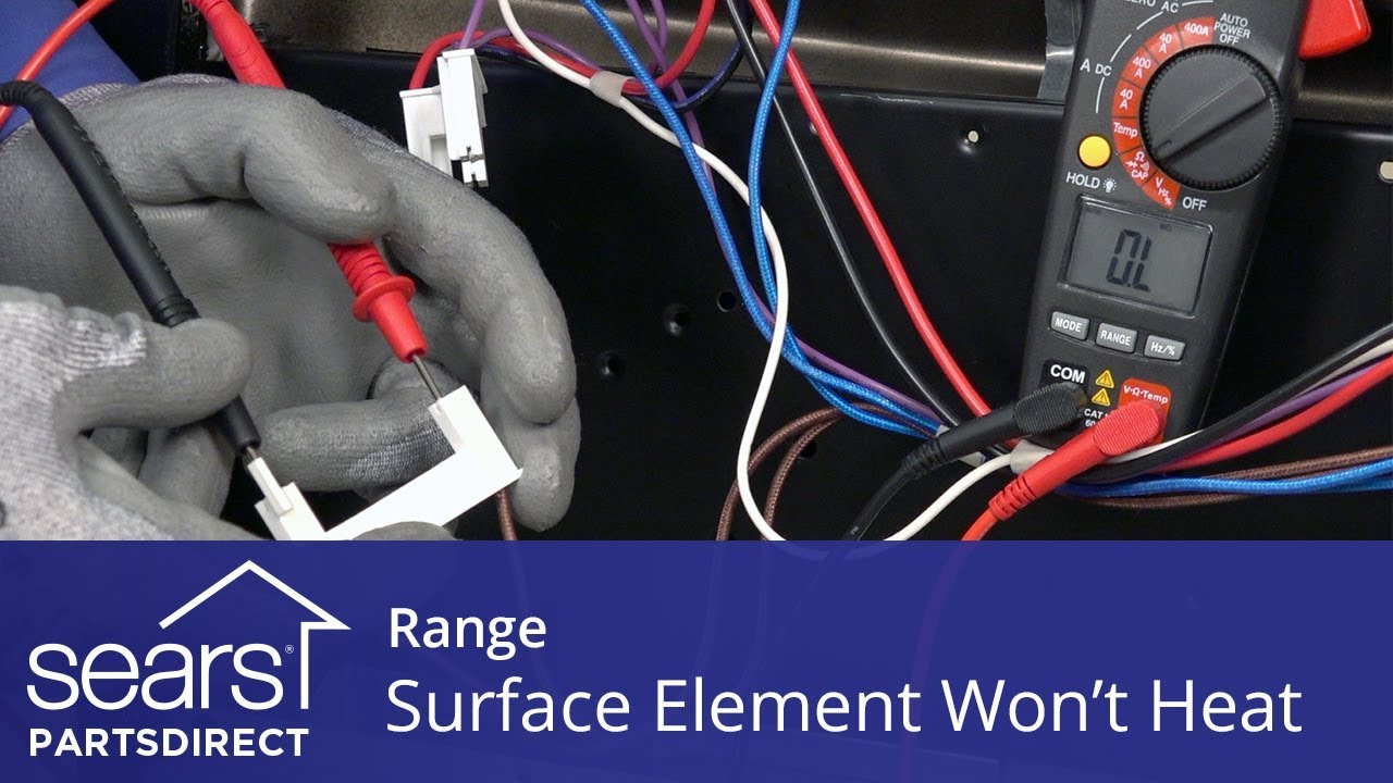 Range Radiant Surface Element Won’t Heat - YouTube
