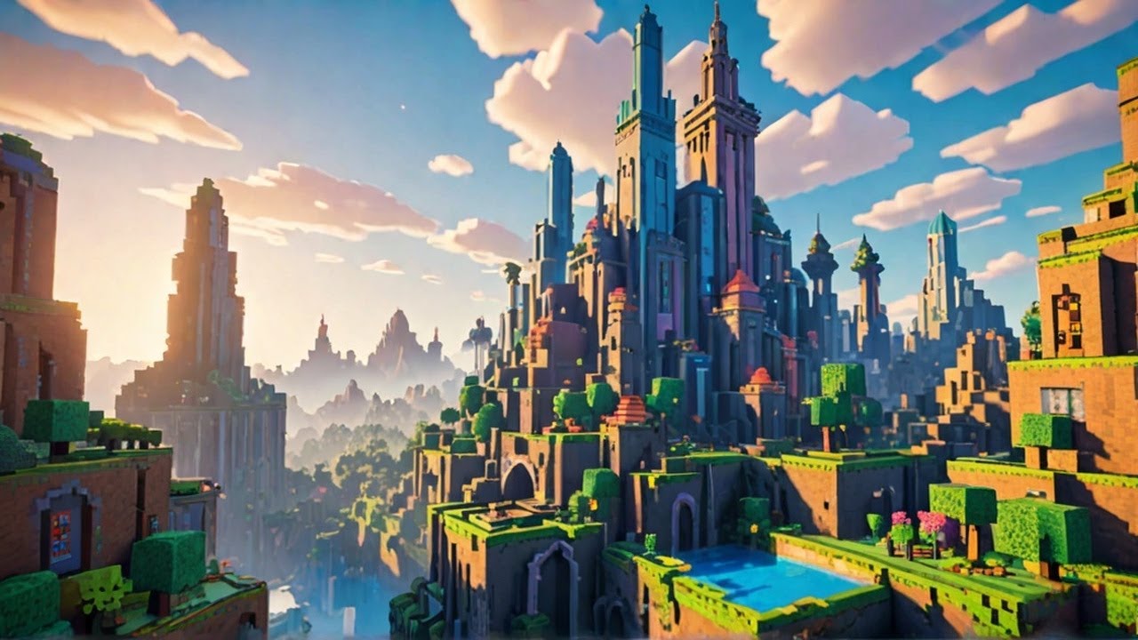 Building a SECRET Minecraft End City in under 10 minutes! - YouTube