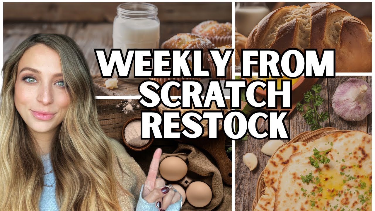 Grocery Haul RESTOCKING My Kitchen from SCRATCH - YouTube