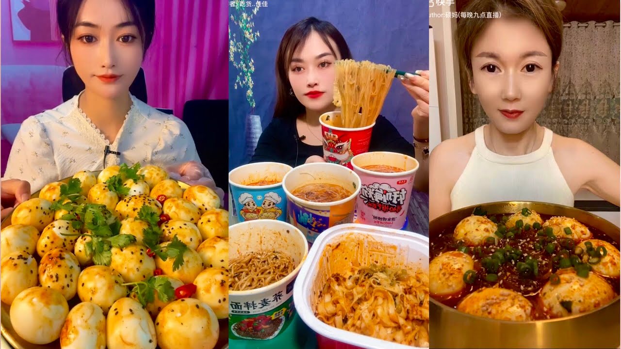 Mukbang food yummy - YouTube