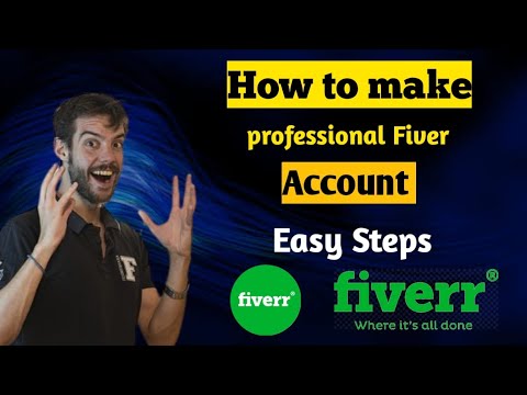 How to make a professional Fiver account|| In few easy steps - YouTube