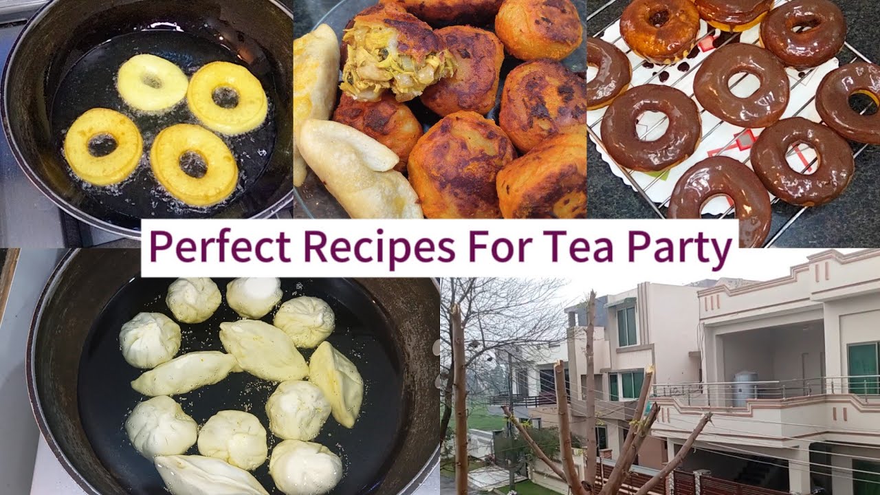 Perfect Recipes for Tea Party | Tandoori Chicken Momos | chocolate ...