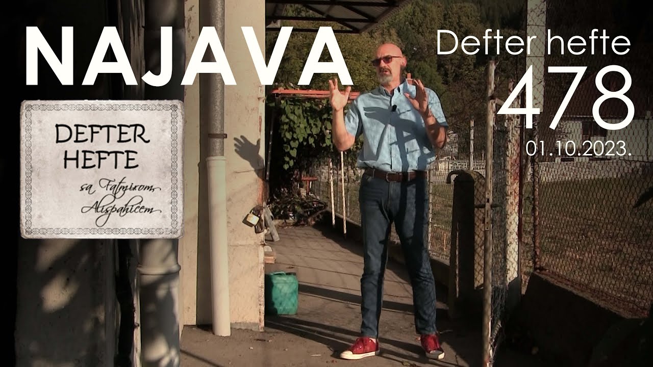 NAJAVA Defter hefte 478, 01.10.2023. - YouTube