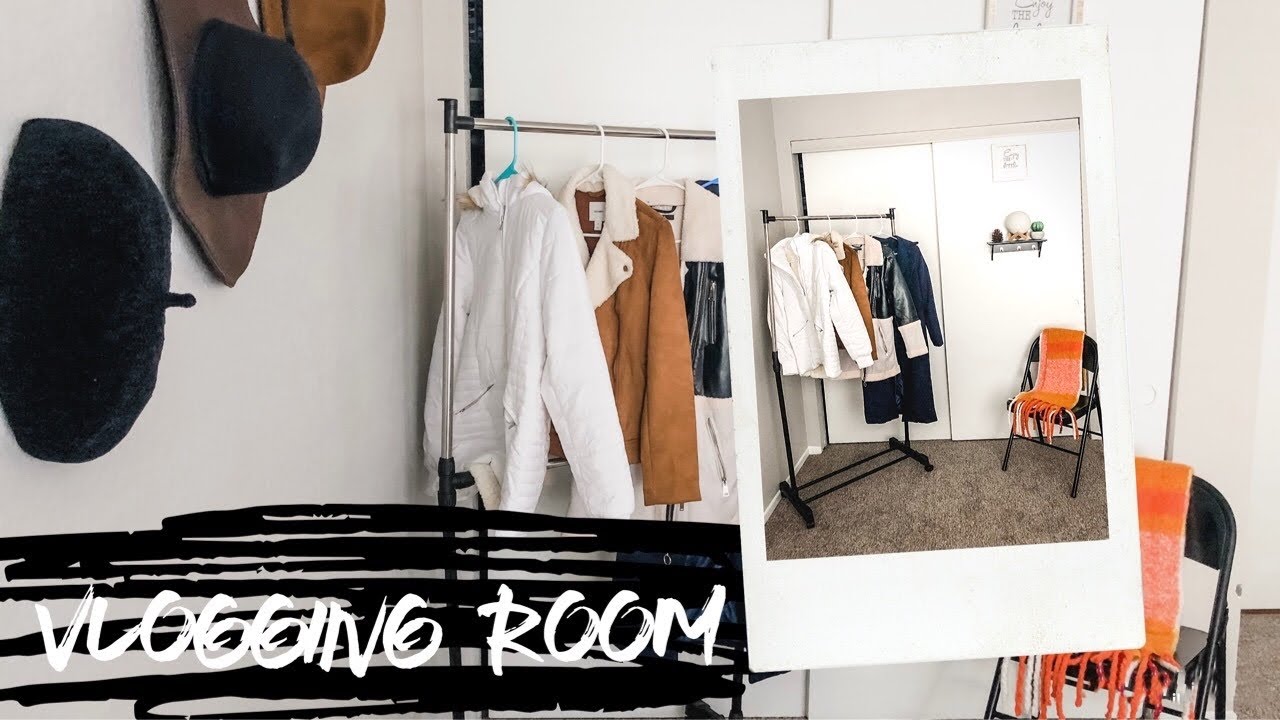 Setting Up My Vlogging Room |Minimalist Room - YouTube