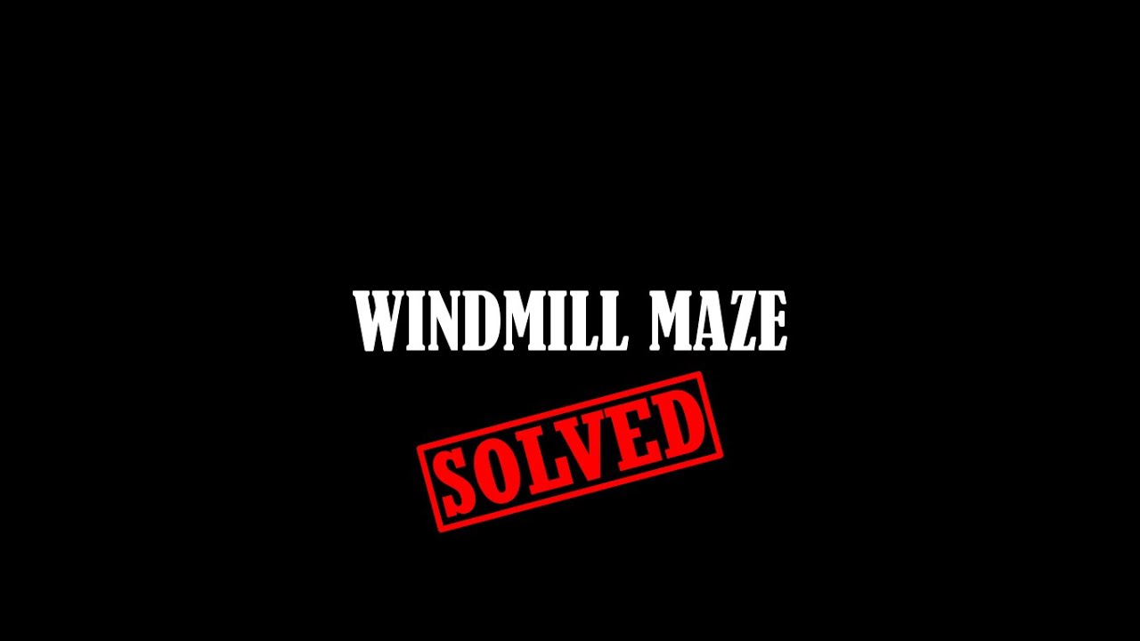 Windmill One Minute Maze Solution - YouTube