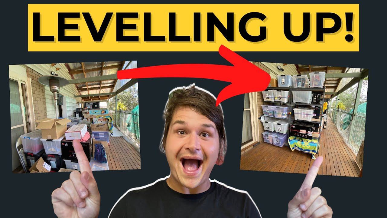 Levelling up Reselling Storage & Huge Sales! | Week 50 Reselling on ...