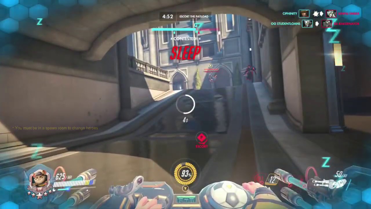 Overwatch : Wrecking Ball Gameplay - YouTube