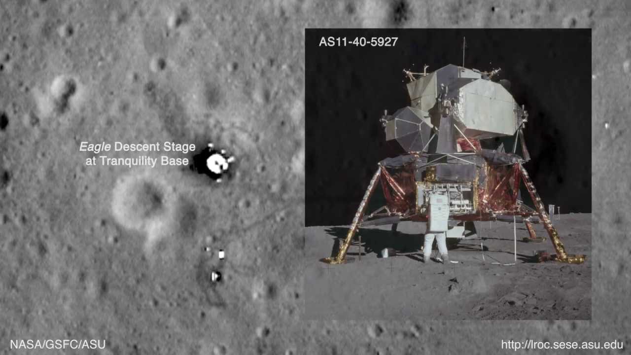 Apollo 11 Landing Site High Resolution