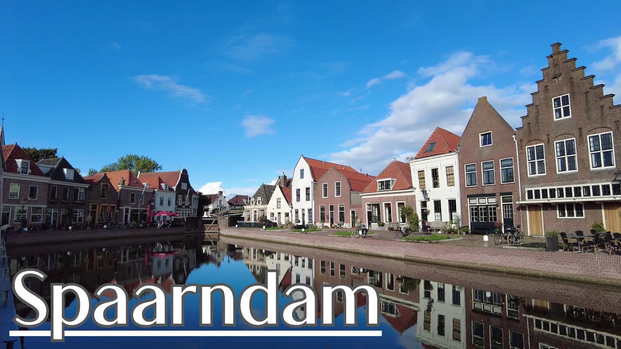 Walking in Spaarndam, the Netherlands - Mooie Nel, Hans Brinker statue ...