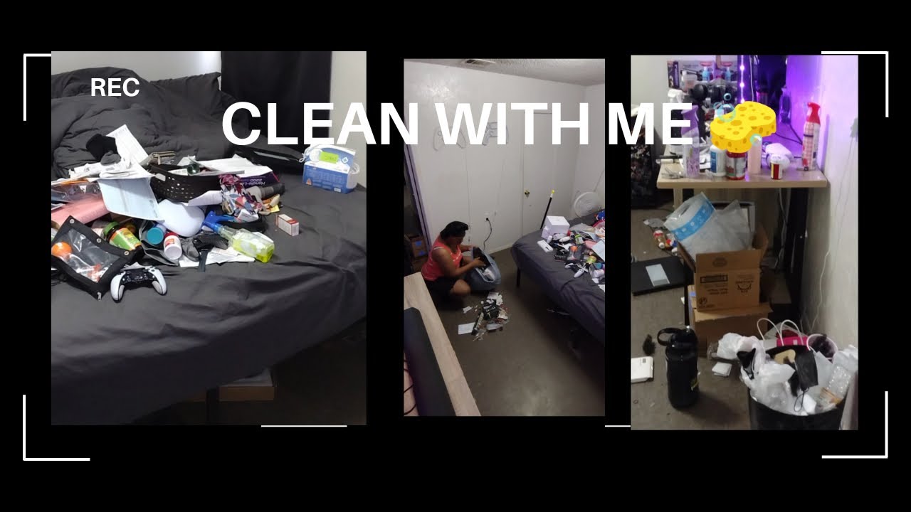 Clean My junky room with me|Organization|Cleaning Motivation - YouTube