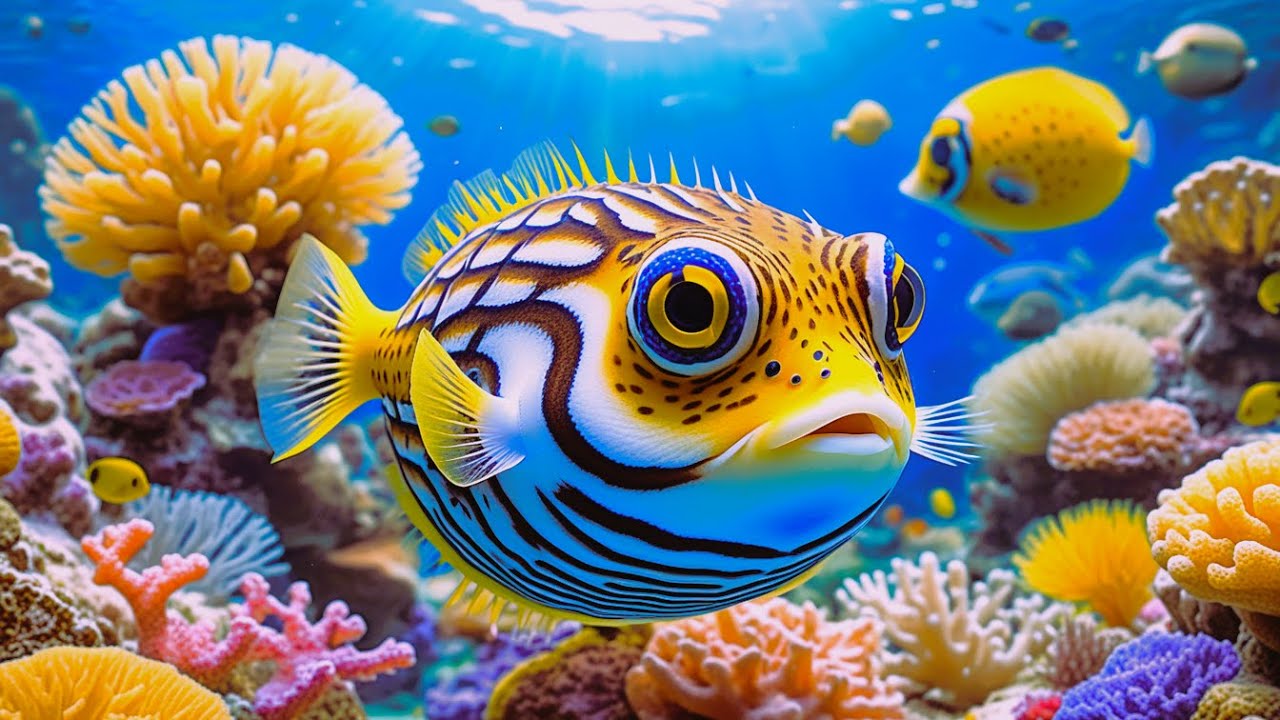 The Best 4K Aquarium 🐠 Explore the Stunning World of Sea Jellyfish ...