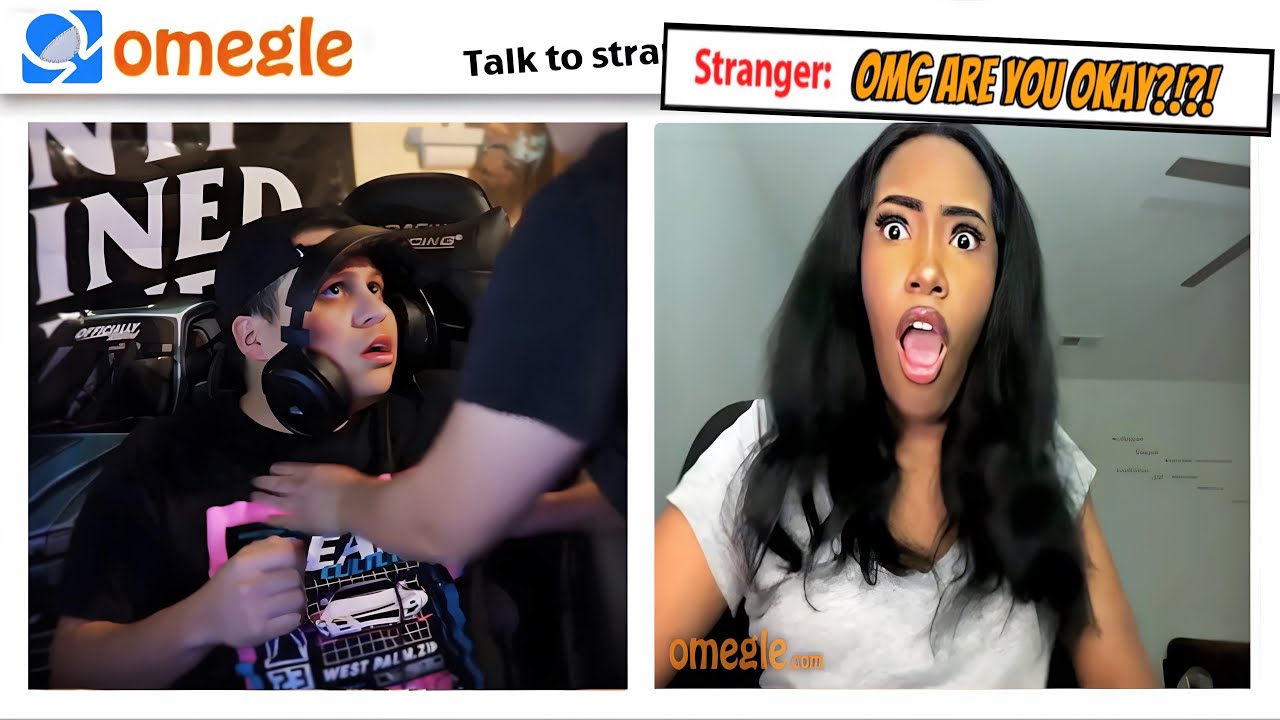 My Girlfriend Caught Me Cheating On Omegle Prank Youtube 0762