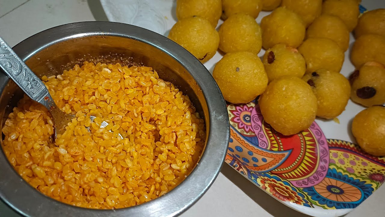 Paasi paruppu Laddu Recipe in Tamil | Moong dal Ladoo | சுவையான ...