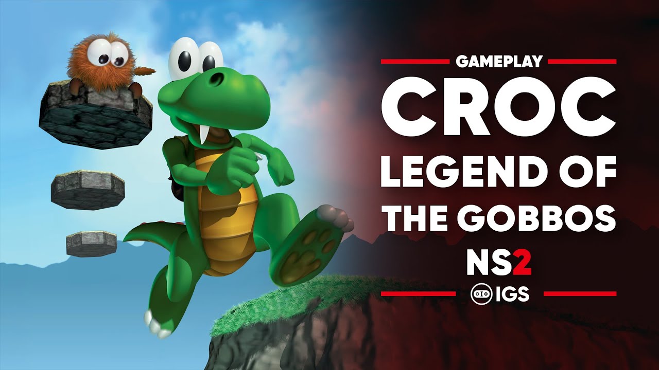 Croc: Legend Of The Gobbos Nintendo Switch 2 Gameplay - YouTube