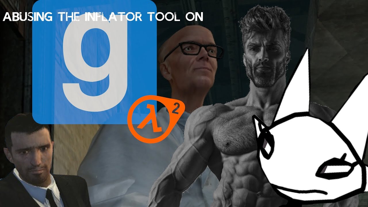 Abusing the Inflator Tool on Garry's Mod (Feat. ZOMMBOT1) - YouTube