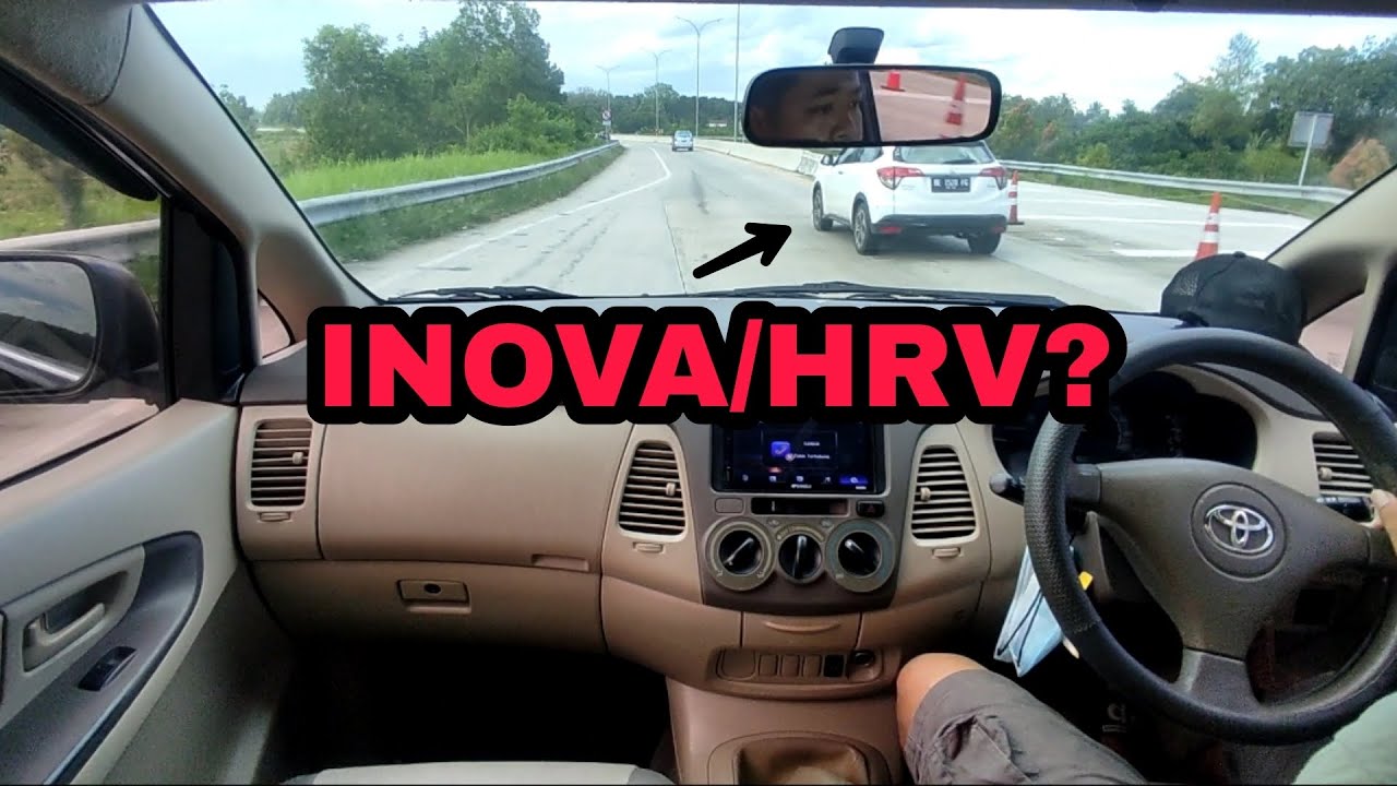 cuaca cerah di tol ⁉️ Naik inova bensin aja - YouTube