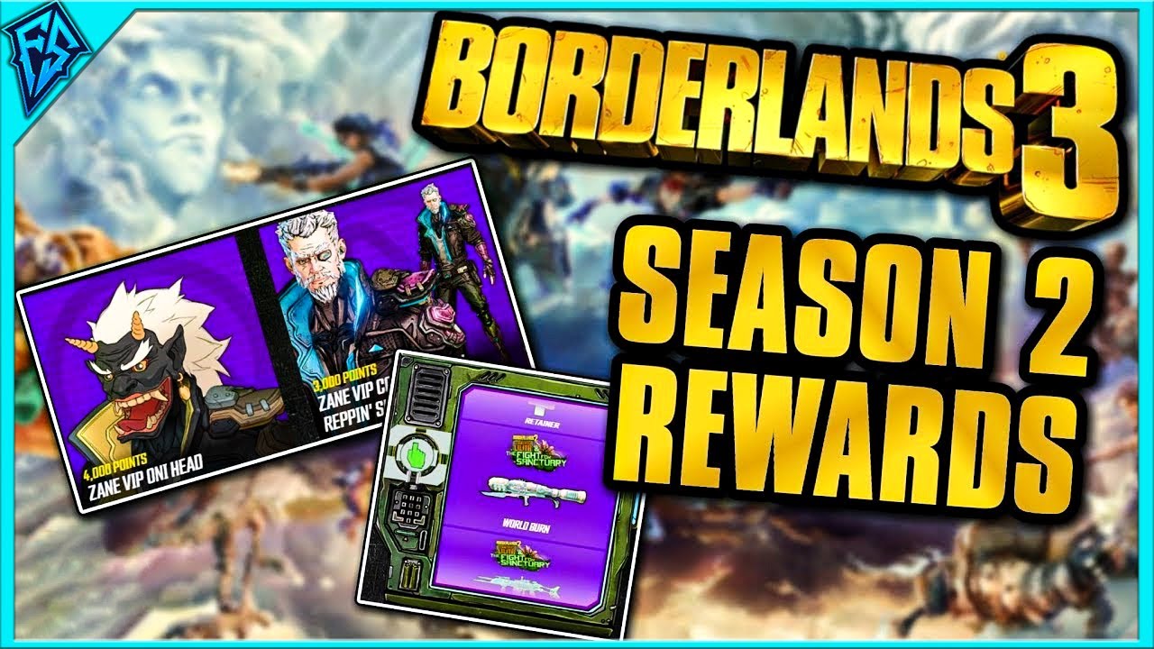 Borderlands 3 VIP Program | Season 2 Rewards and New Codes! - YouTube