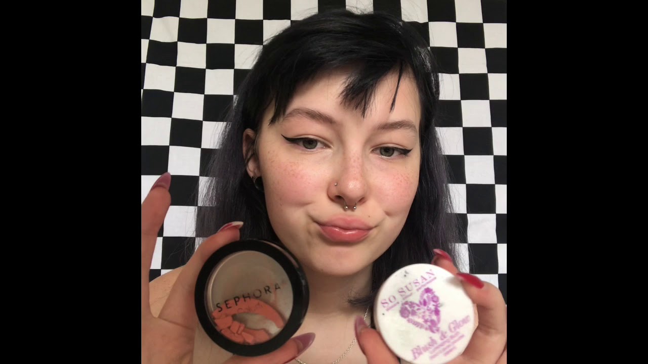 everyday goth gf makeup - YouTube