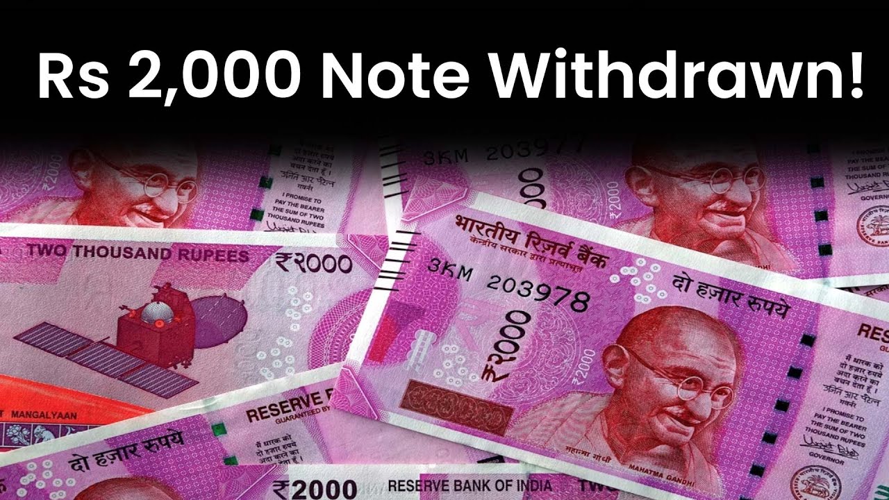 Rs 2000 notes to be withdrawn by the govt | Trending | Money9 English ...