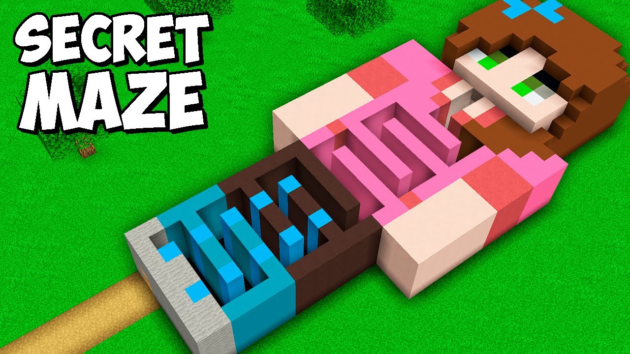 I found a BIGGEST GIRL MAZE in Minecraft ! What's INSIDE the WOMAN from ...