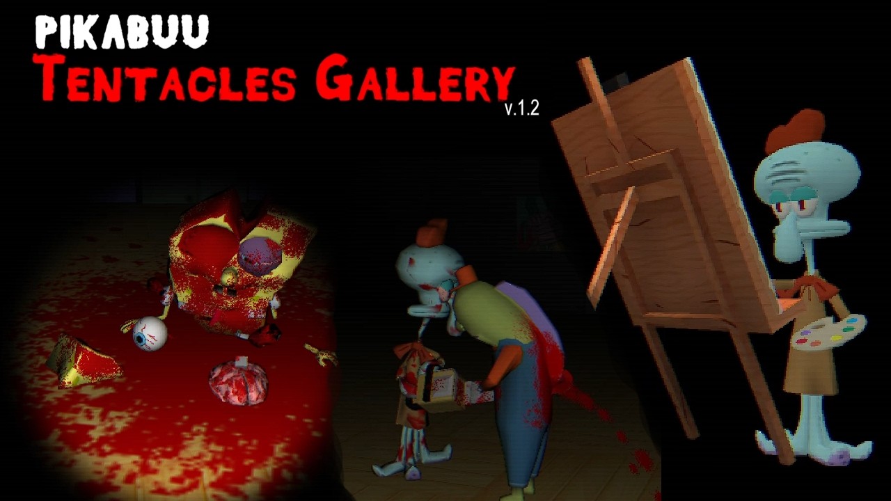 Spongebob Horror Game Where Squidward has had Enough | Pikabuu ...
