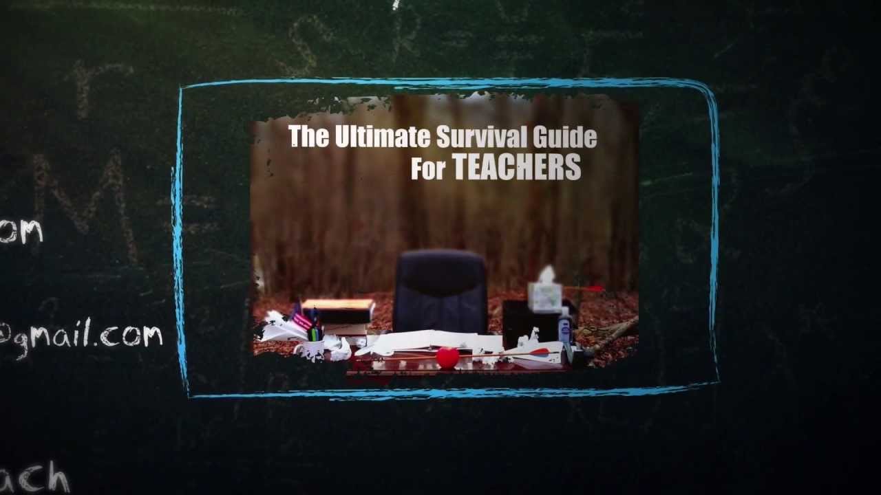 The Ultimate Survival Guide for Teachers Book - YouTube