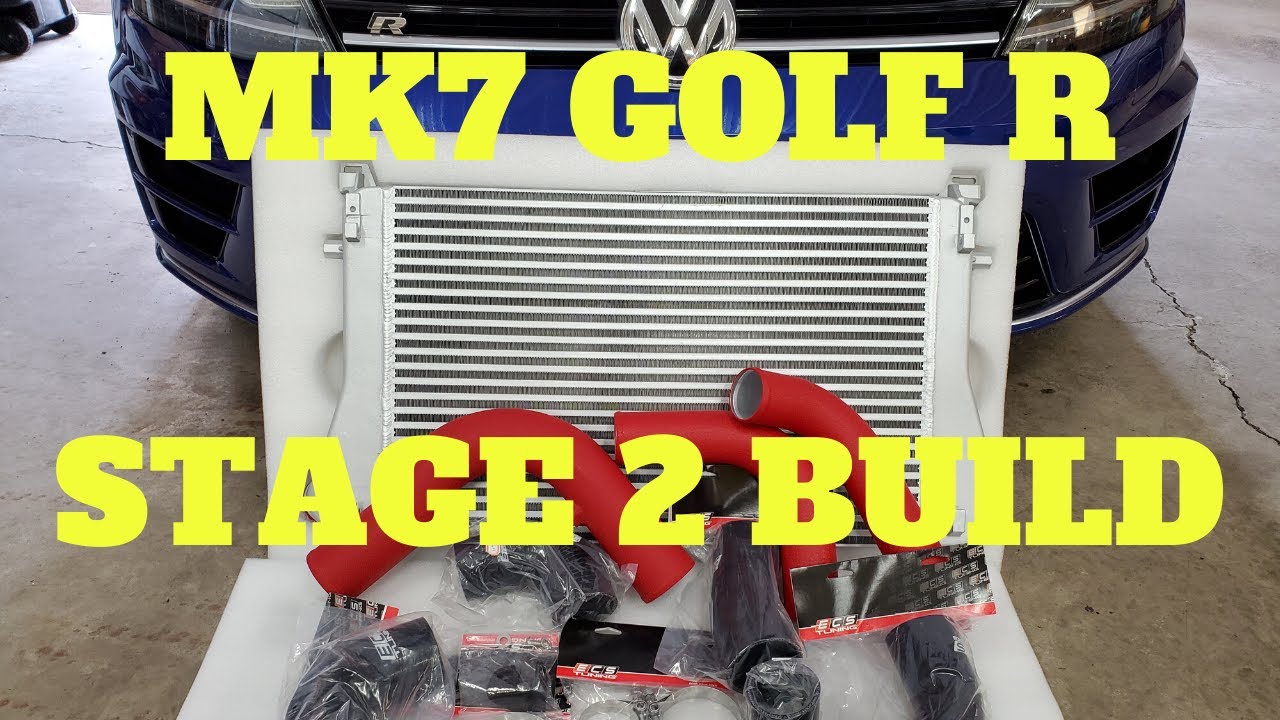 MK7 Golf R Integrated Engineering Stage 2 Build - YouTube