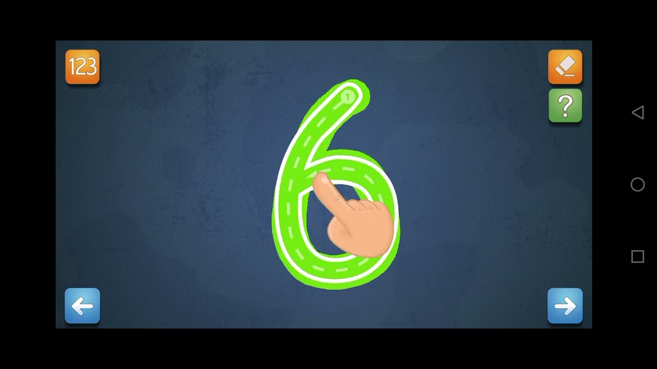 Kids Write Numbers Tracing 123 - YouTube
