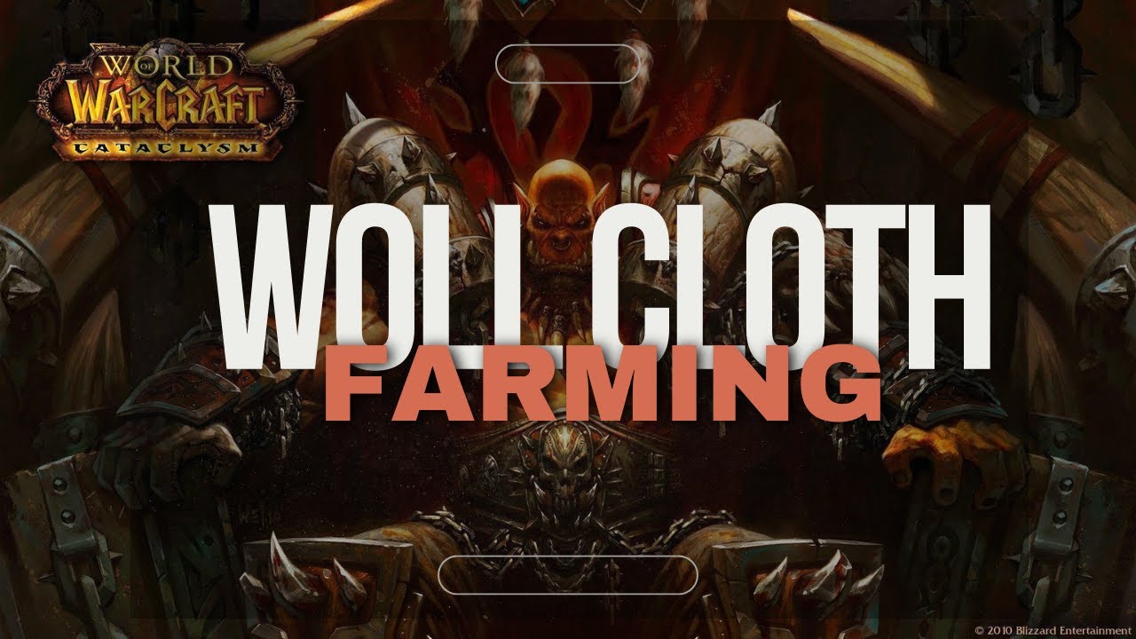 Fastes way to farm wool cloth in wow classic - YouTube