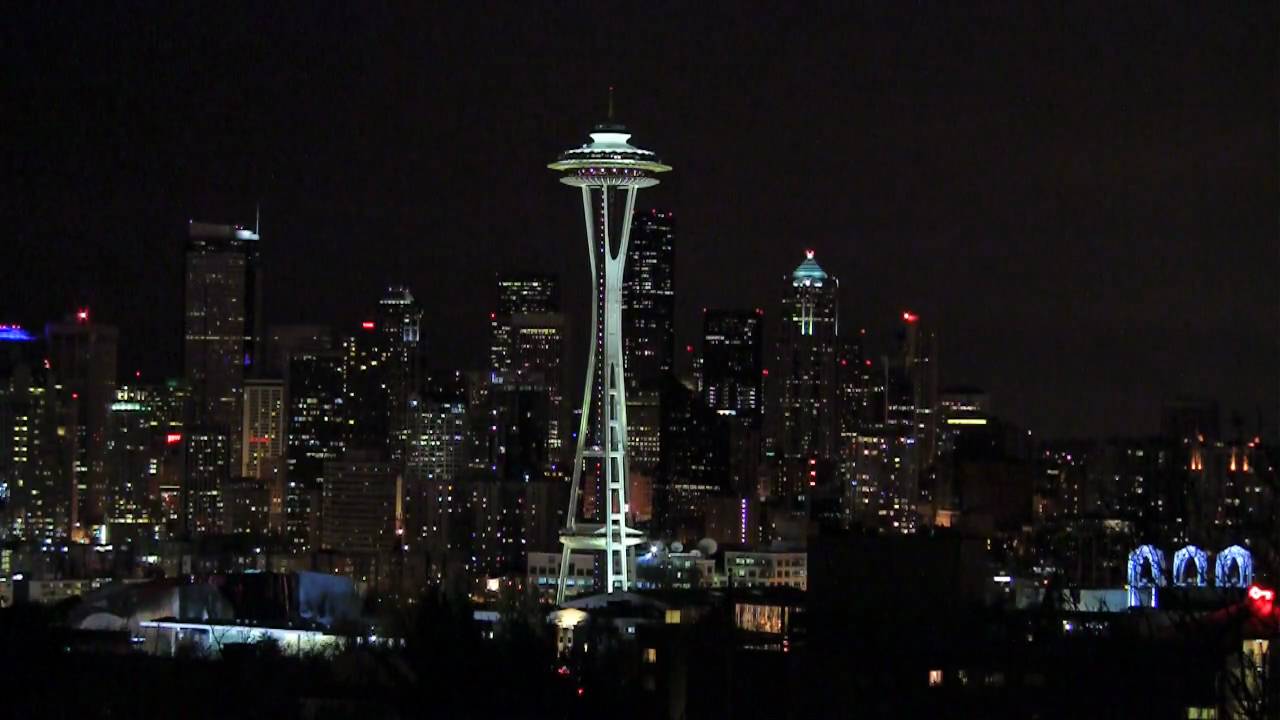 Seattle night view from Kerry Park! - YouTube