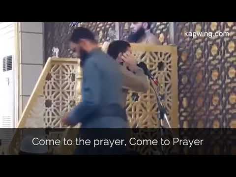 beautiful azan call of prayer by iraqi kurdish moazen delear qazi - YouTube