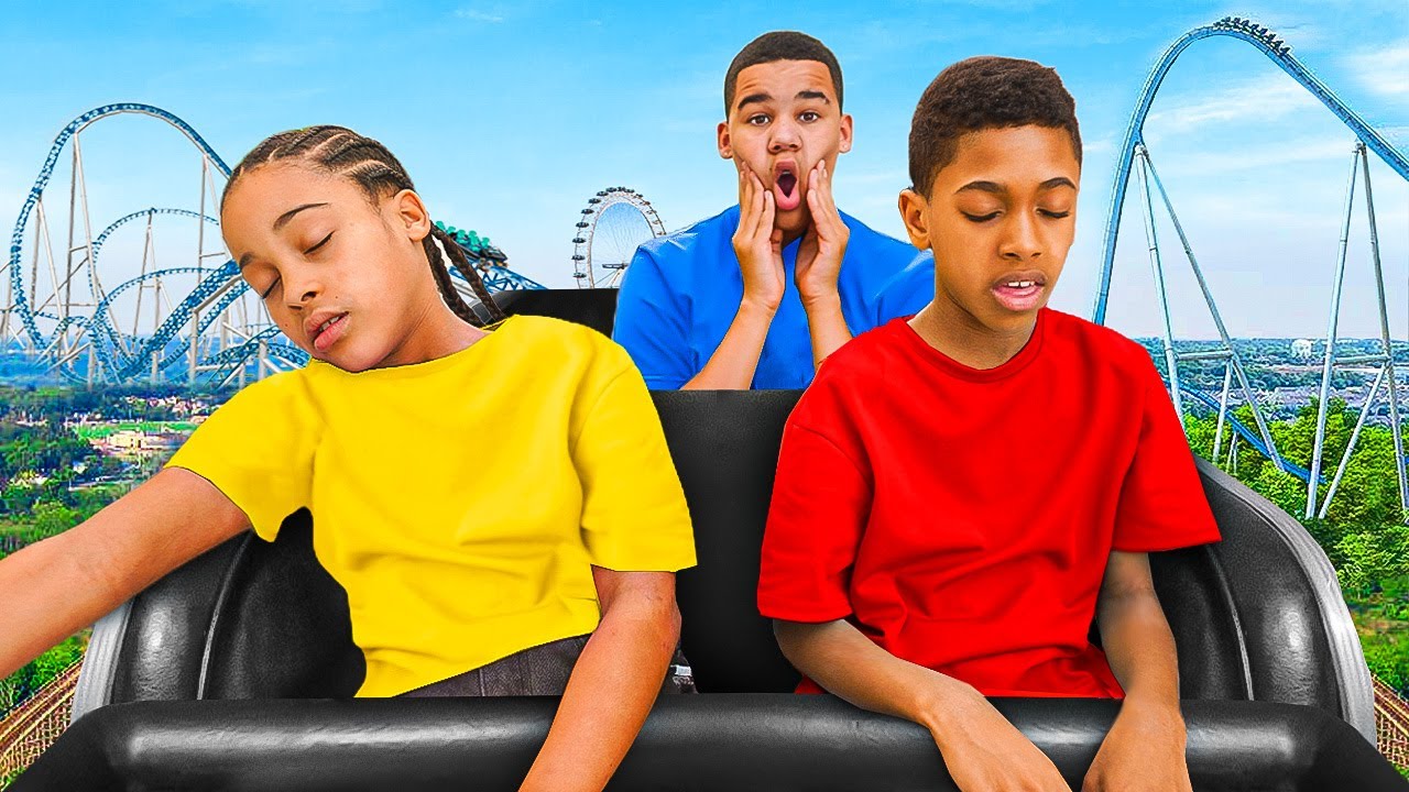 STAYING ON RIDES FOR 24 HOURS - YouTube