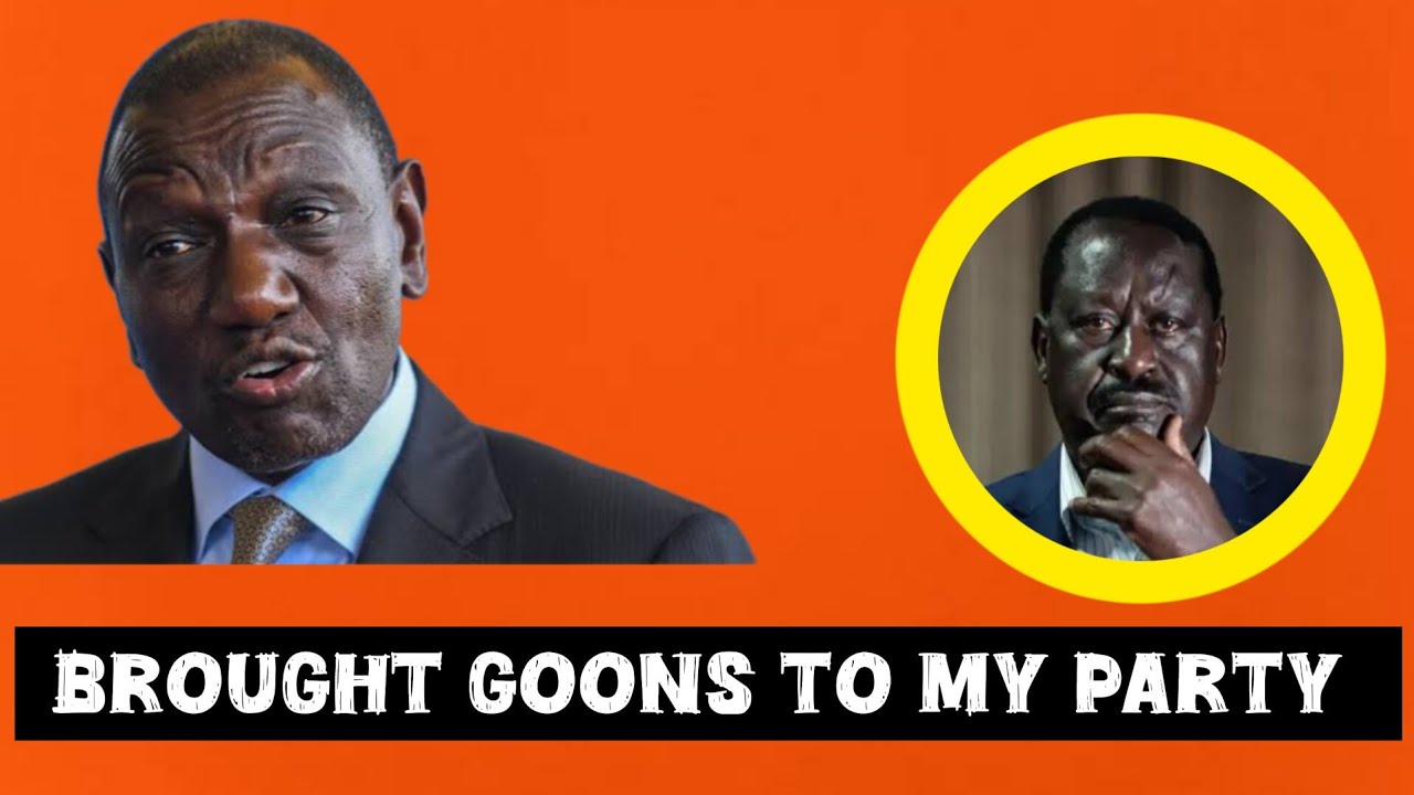 ODM just brought nothing to government apart from Goons and entitlement ...