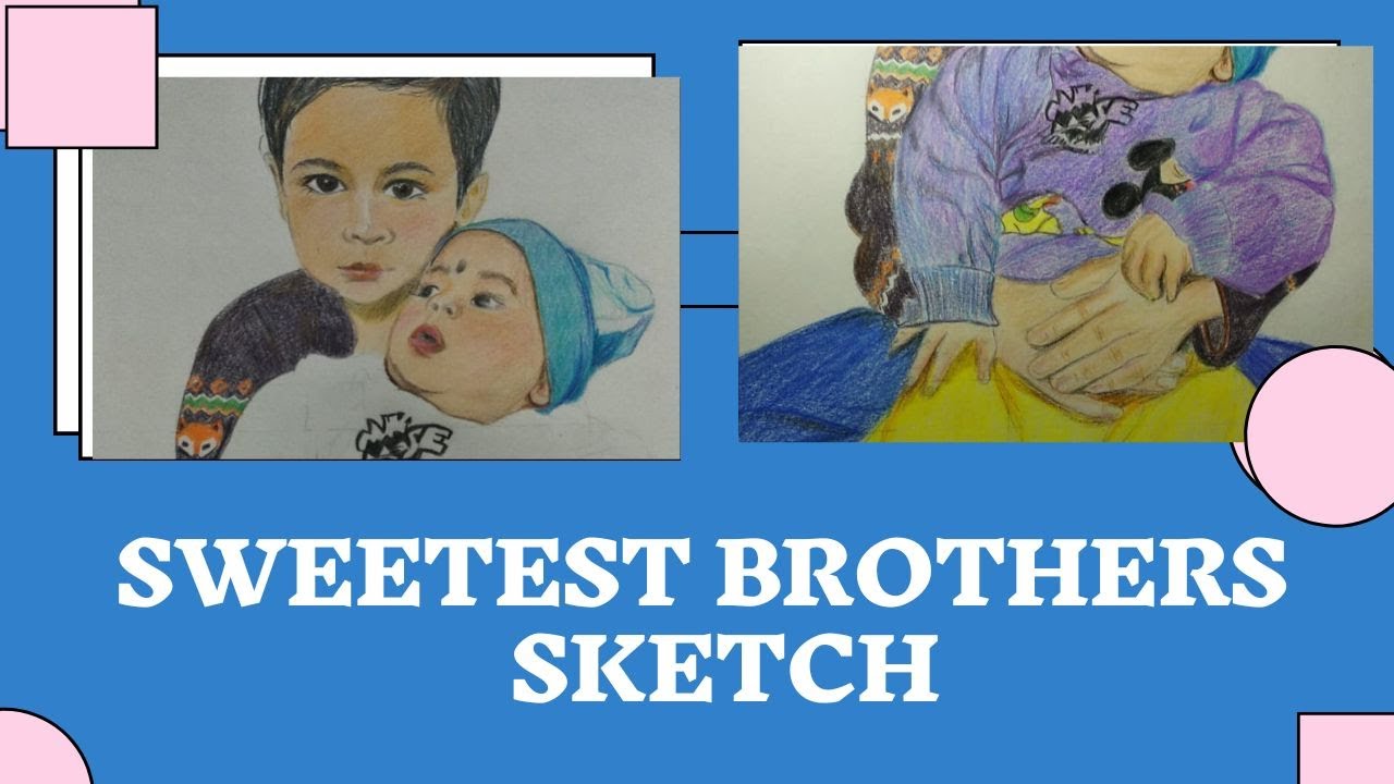 Baby brothers | How to draw cute babies #22 - YouTube