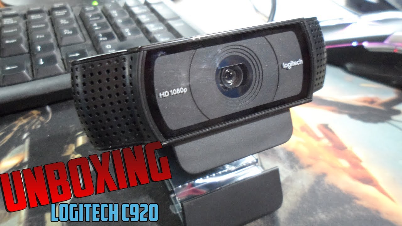 UNBOXING Logitech c920 - YouTube