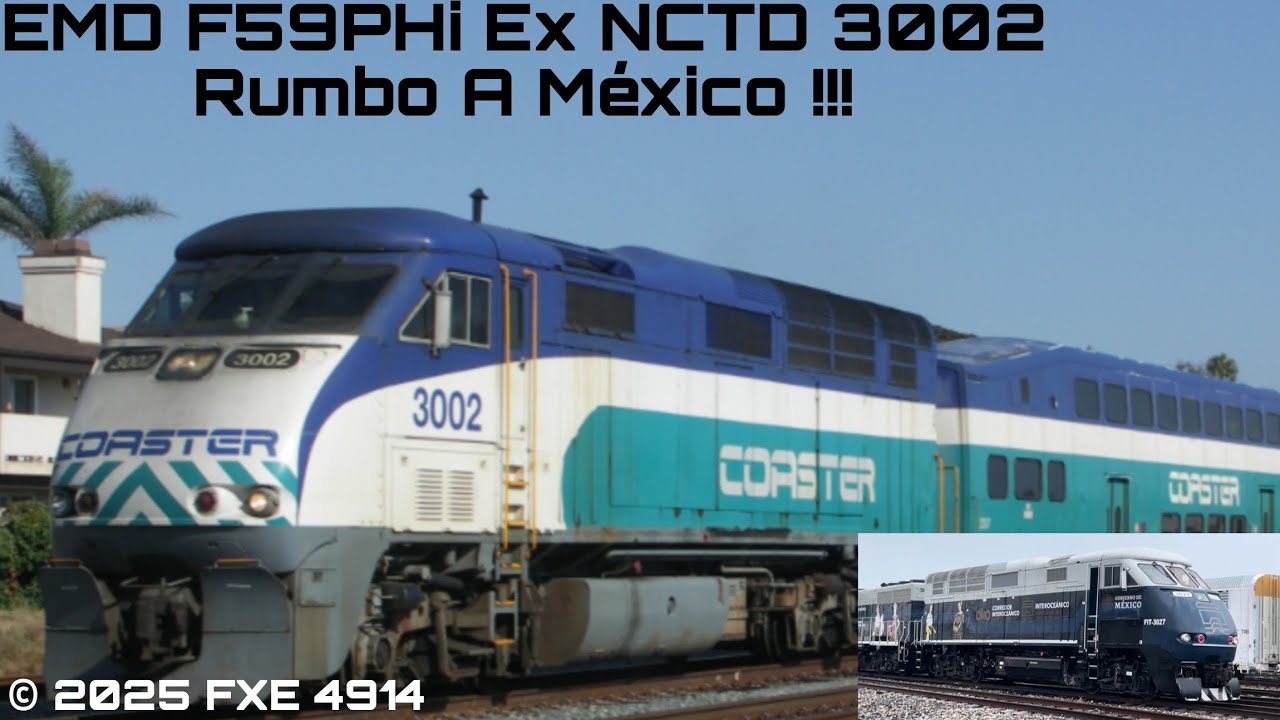 Locomotora Nueva, Para El FIT Interoceánico, SLPX 3002 EMD F59PHi Ex ...