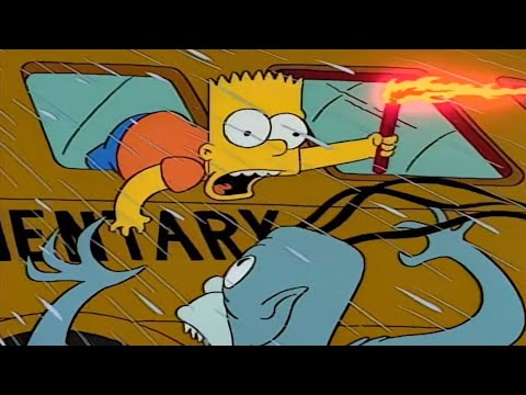 School Bus Gremlin (Terror at 5 ½ Feet) - The Simpsons