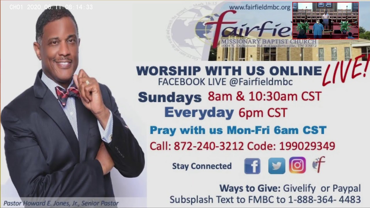 06/10/2020 FMBC Wednesday Worship - YouTube