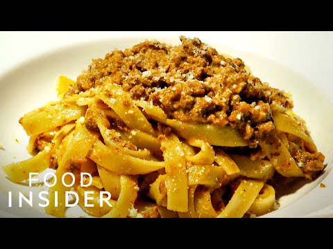 Emilio's Ballato Makes The Best Pasta Bolognese In NYC | Legendary Eats