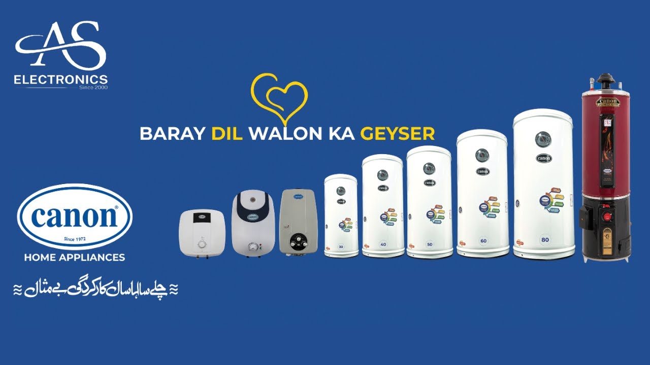 Canon Electric Geysers: Your Gateway to Comfort and Savings! - YouTube
