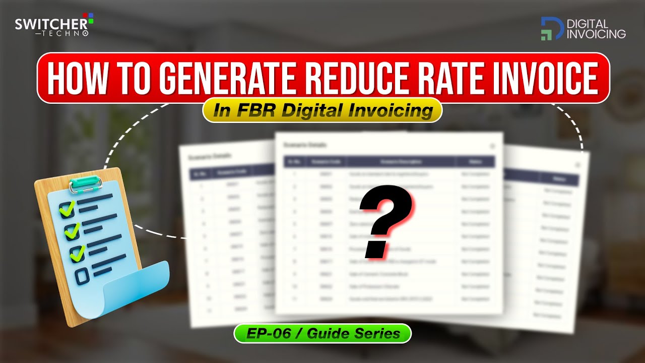 How to Generate Zero Rated Invoice in FBR Digital Invoicing | Step by ...