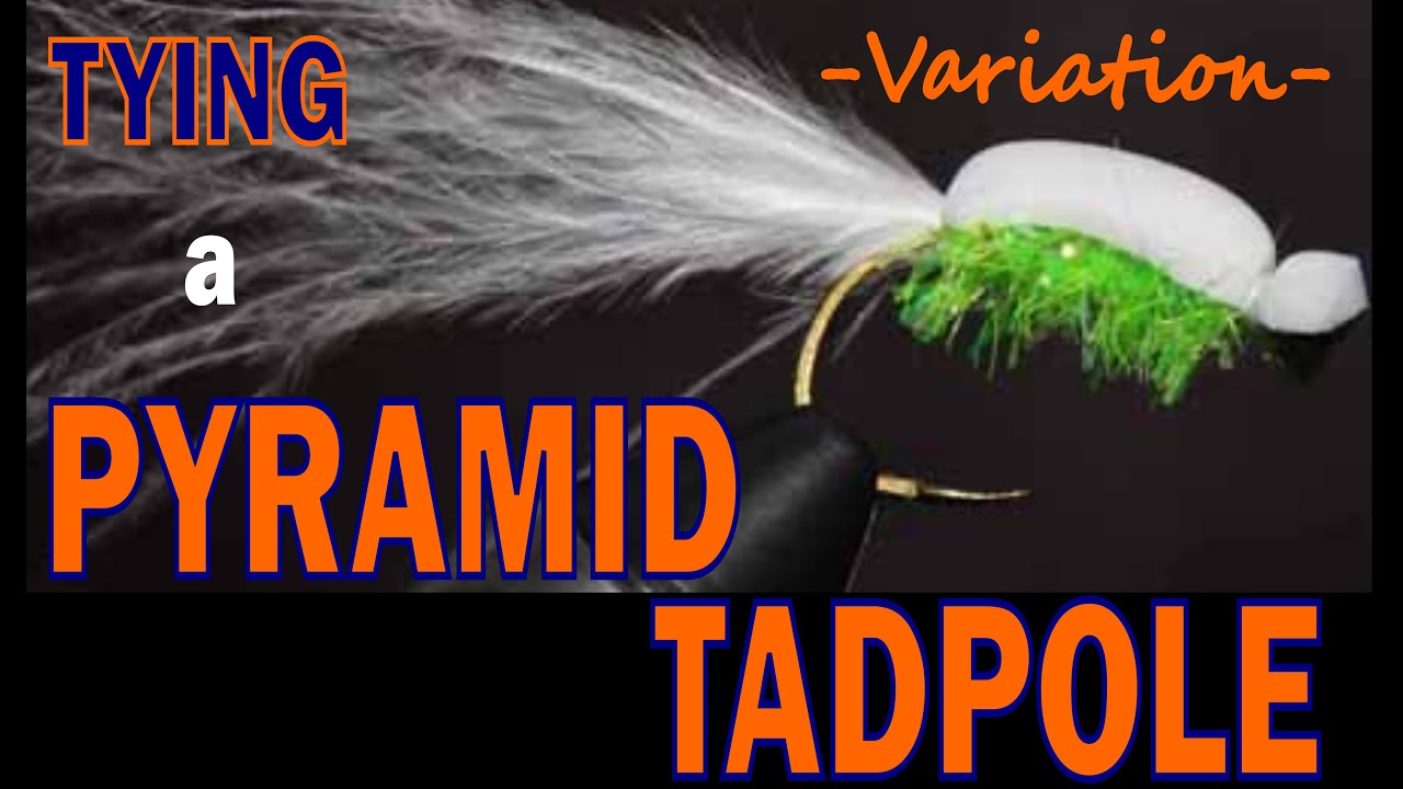 Fly Tying: Pyramid Tadpole (Variation) - YouTube