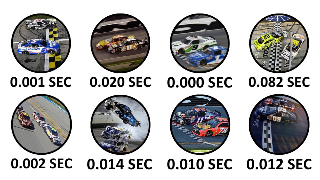 Every Thrilling 'CLOSE' Finish in NASCAR Explained in 20 Minutes - YouTube